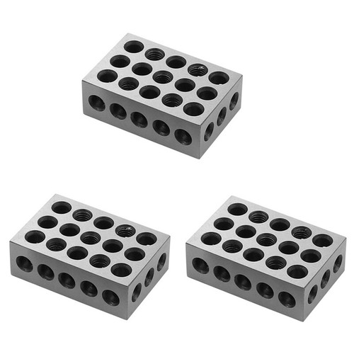 Precision Steel Blocks 23-Hole Milling Machine for Woodworker | eBay