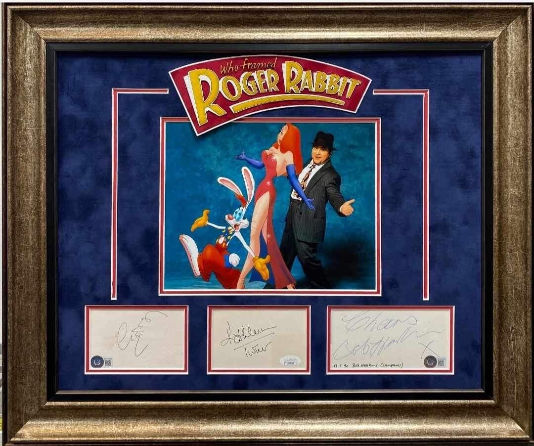 Charles Fleischer Roger Rabbit Autograph Who Framed Roger Rabbit?"