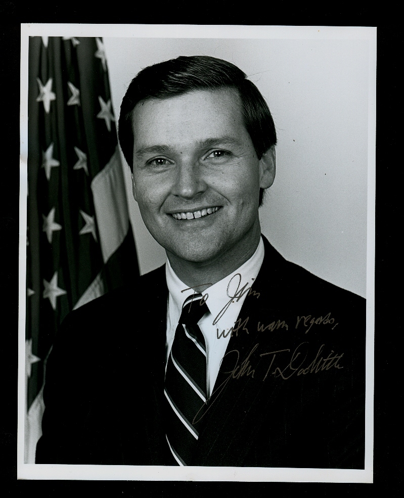 Rep. John Doolittle of CA - 7"x9" AUTOGRAPHED Glossy Photo - w ...