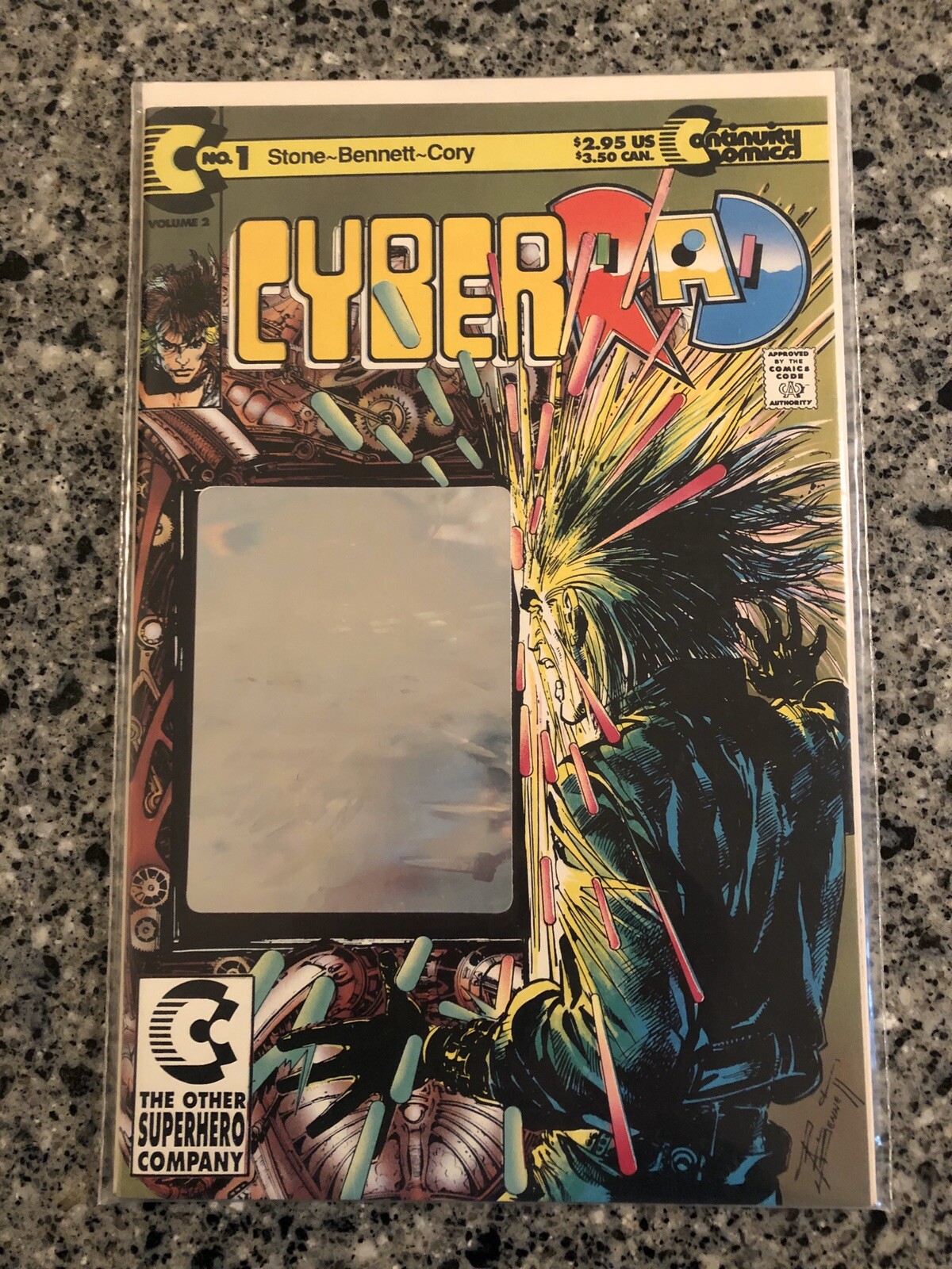CYBERRAD #1 NM (Continuity Comics 1992) | eBay