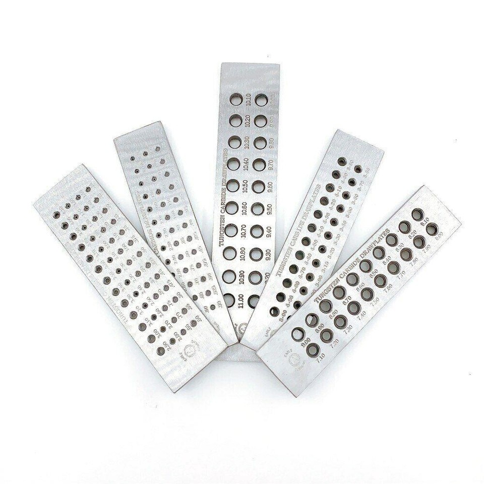 Tungsten Carbide Wire Drawplate for Jewelry Making Round Shape ...