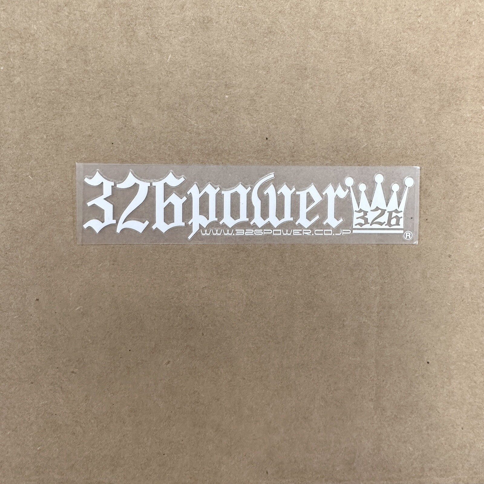 Small Size 326Power Type 1 Printac Sticker | White genuine ship from ...