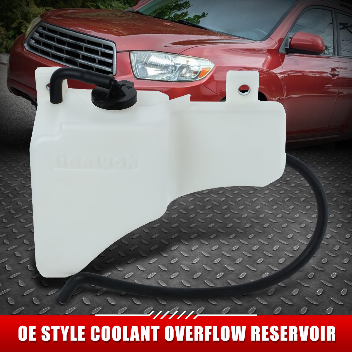 FOR 10-13 HIGHLANDER 3.5L OE STYLE COOLANT OVERFLOW RESERVOIR TANK W ...