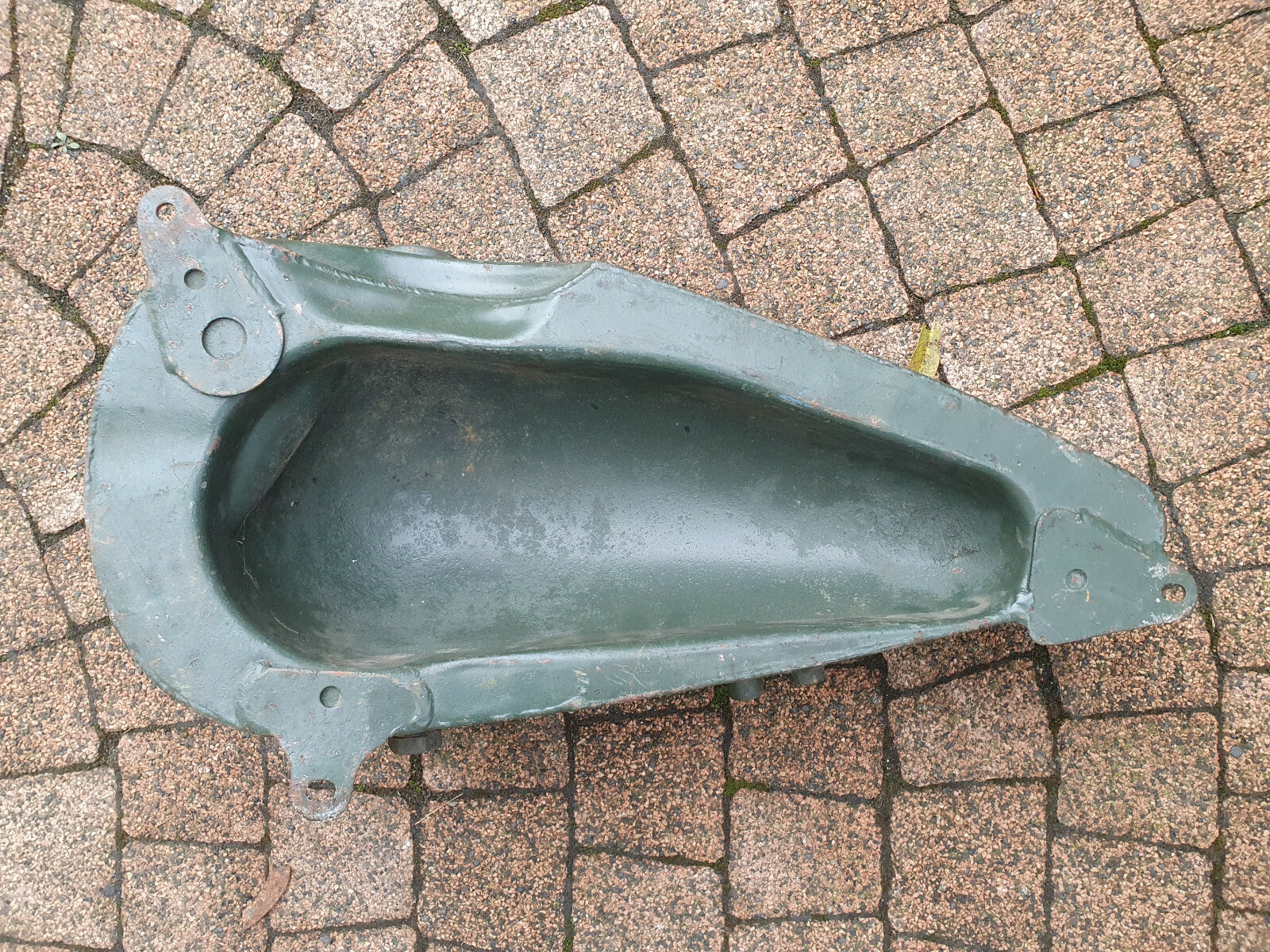 Harley WL WLA WLC WLD Flathead Right Side Tank Oil tank OEM 4 | eBay