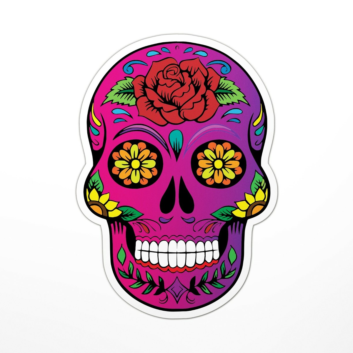Cute Pics Of Colorful Skulls