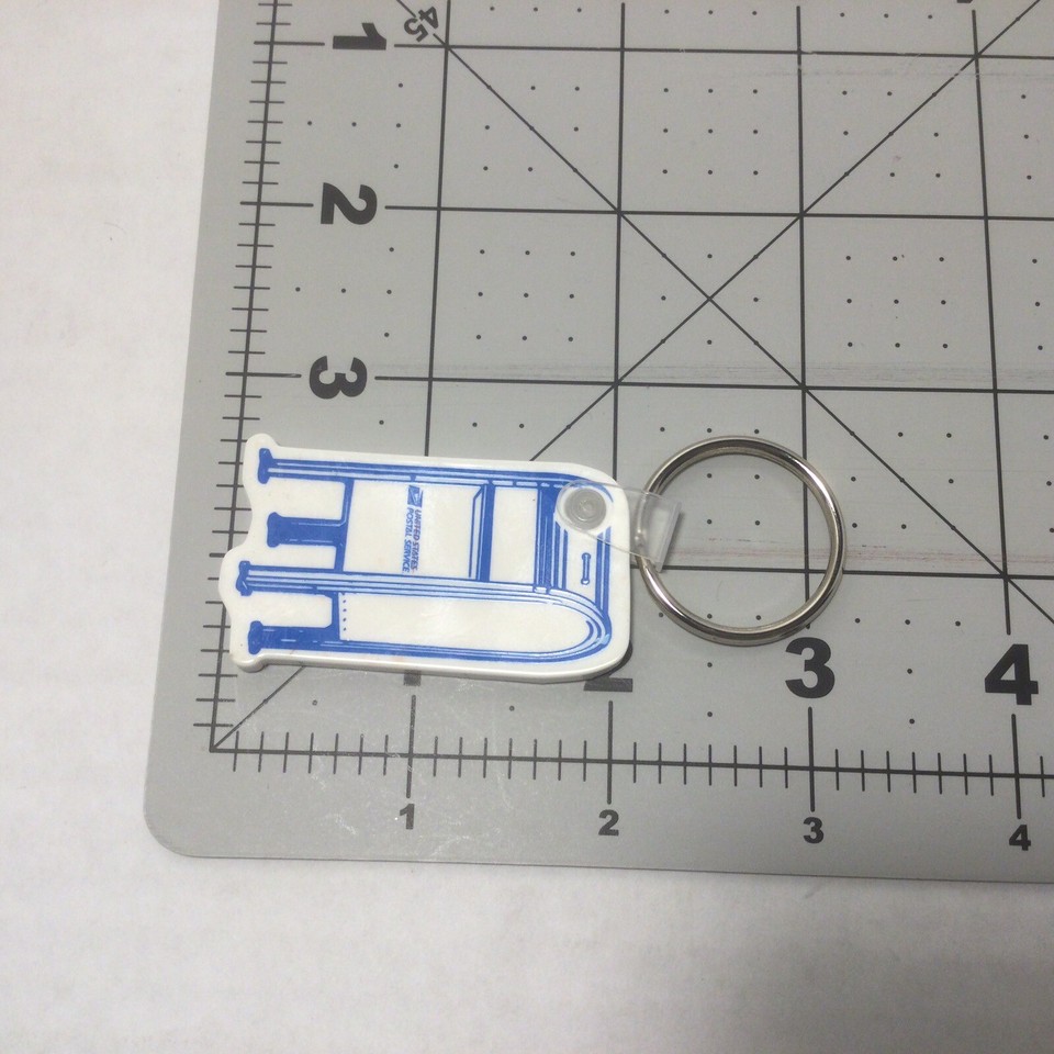 USPS Post Office Key Chain Post Office Mailbox Drop Off Box Brand New ...