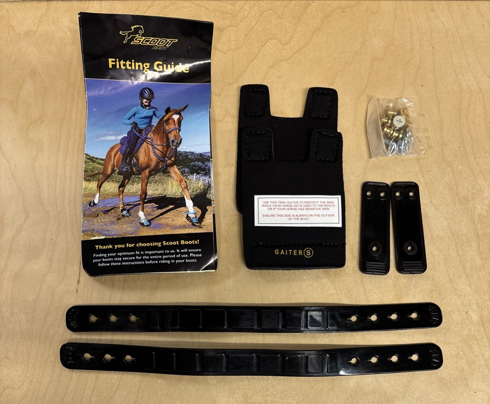 Scoot Boot Horse Hoof Boot - Size 1 REG - PAIR - Lightweight ...