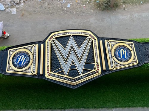 WWE World Heavyweight Championship Ultra-Deluxe Replica AJ Side Plates ...