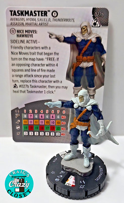 HeroClix Taskmaster 027b Marvel Smash and Destroy Set New Rare | eBay