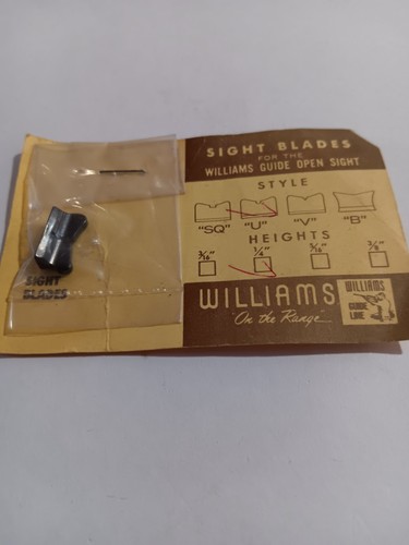 Williams Rear Rifle Sight Blade. New Old Stock | eBay
