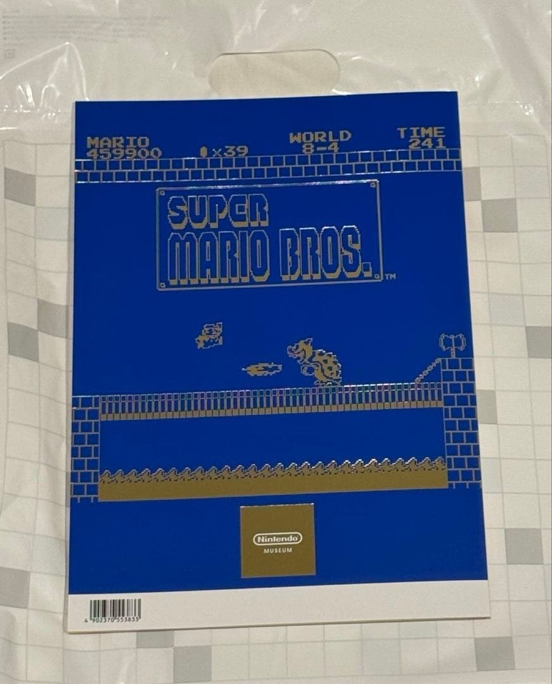 Nintendo Museum Official Book Vol.01 Super Mario Bros 40th English ...
