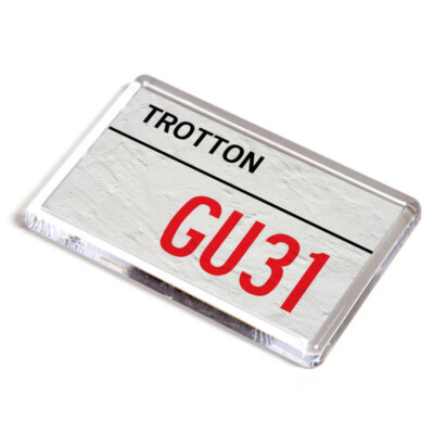 FRIDGE MAGNET - Trotton GU31 - UK Postcode | eBay
