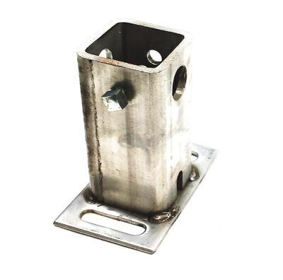 Unbranded 2X4 Inch Foot Post Anchor With 2-1/2X4 Inch Base Plate NOS | eBay