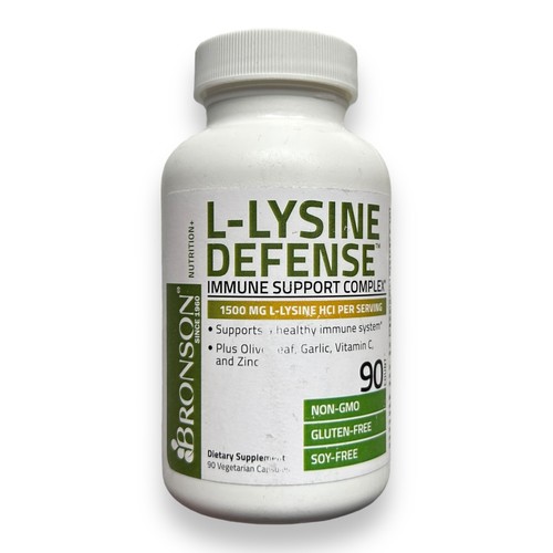 L-Lysine Defense Immune Support Complex 1500 MG, 90 Vegetarian Caps, Exp 07/25 716563114794| eBay