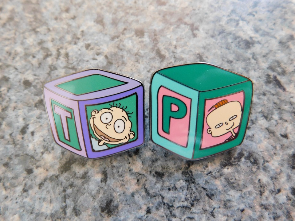 Loungefly Funko Enamel Pins Nickelodeon Rugrats Tommy Chuckie Angelica