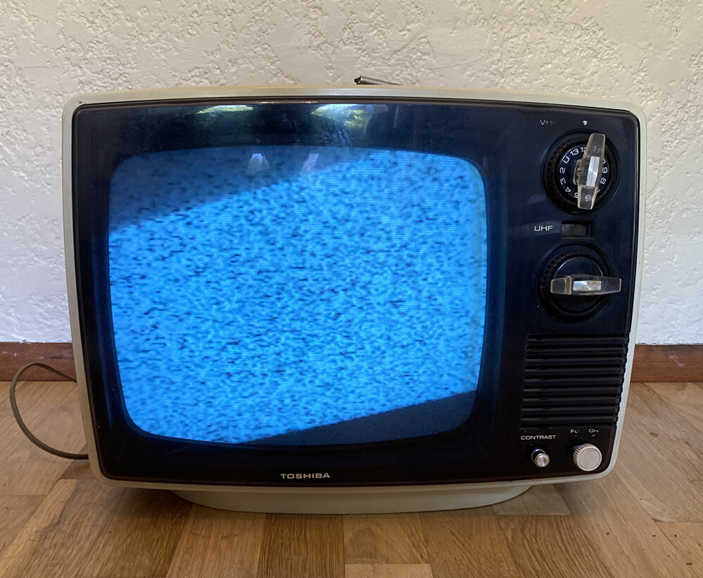 Vintage Rare Toshiba Television Model T255. Retro. | eBay