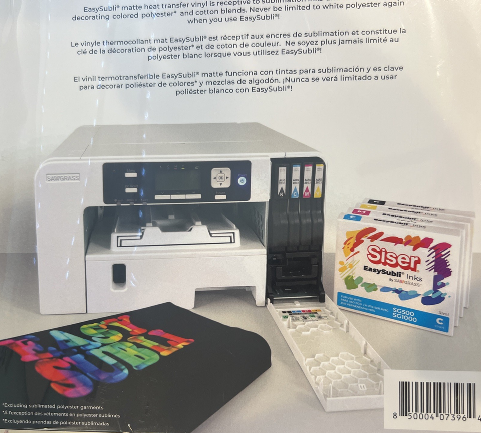 Siser EasySubli HTV (5 Sheets) & EasySubli Mask (5 Sheets) | eBay