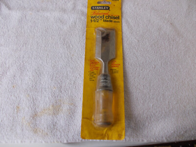 Stanley 1 1/2 wood chisel Professional USA NOS carpenters tool | eBay