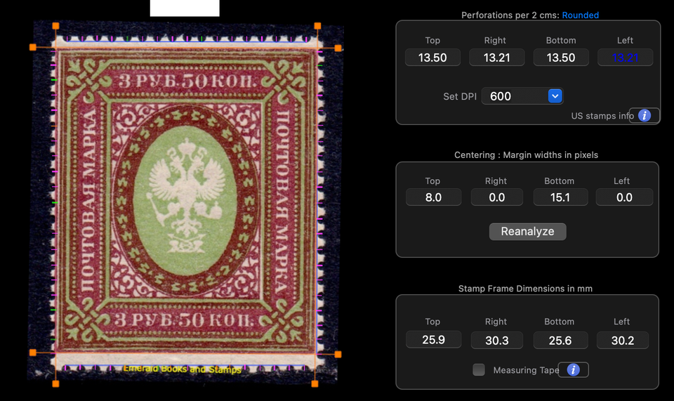 EBS Russian Empire 1919 - Arms Definitive - 3.50 Rouble - Michel 78 Dy ...