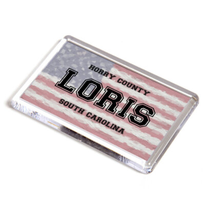 FRIDGE MAGNET - Loris - Horry, South Carolina - USA Flag | eBay UK