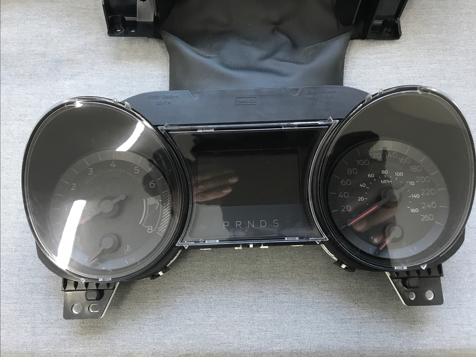 2016 2017 FORD MUSTANG GT INSTRUMENT CLUSTER SPEEDOMETER GR3T-10849-EF ...