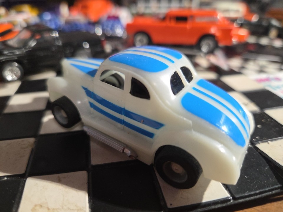 VINTAGE TYCO SPARK'N’ HOT RODS ‘40 FORD GLOW CAR W/ CORRECT "FLINT ...