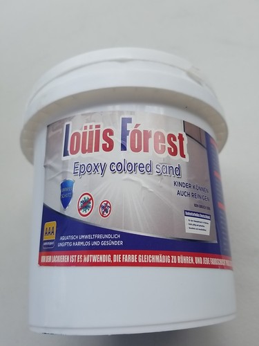 Louis Forest Epoxy Colored Sand Floor, Sealed Dark Gray 500g | eBay