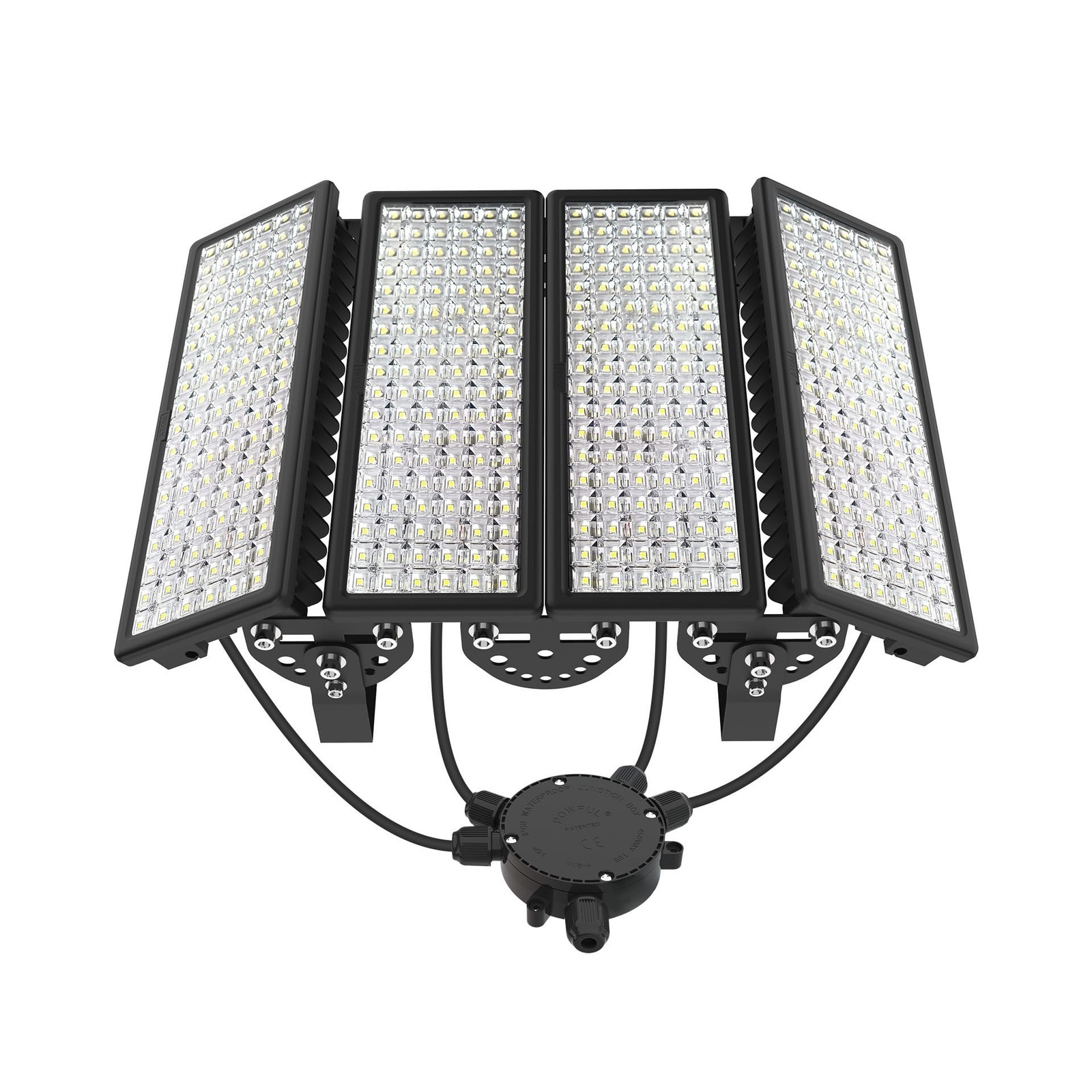 400W 56000LM Stadium Lights Outdoor LED Flood Light, 6500K Arena Light ...