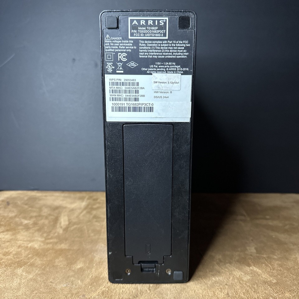 Xfinity Arris XB3 DualBand Wifi Router 802.11AC Cable Modem Black | eBay