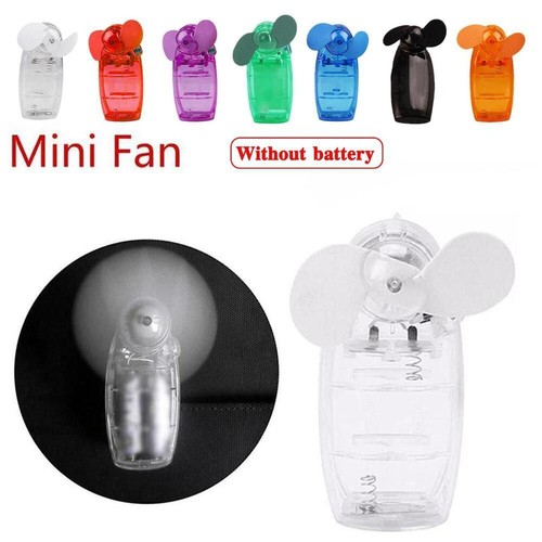Pocket Small Portable Hand Held Mini Fan Cool Air Mute Fans | eBay ...