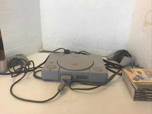 Sony PlayStation 1 One PS1 SCPH-5501 Console Controller Cord Games ...