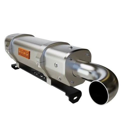 RJWC Single APX Exhaust For Can Am Defender HD8 / HD10 / XMR 2016-2024 ...