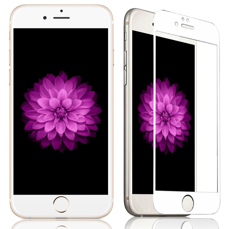 iPhone 6/ 6s Plus Tempered Glass Full Cover Screen Protector 2.5D 100% ...