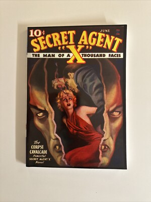 Secret Agent “X” June 1935 Adventure House Pulp Magazine Reprint | eBay
