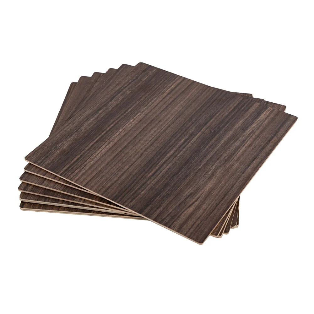 10pcs Creality Walnut Plywood 1/8" Plywood Sheets for Laser Cutting ...