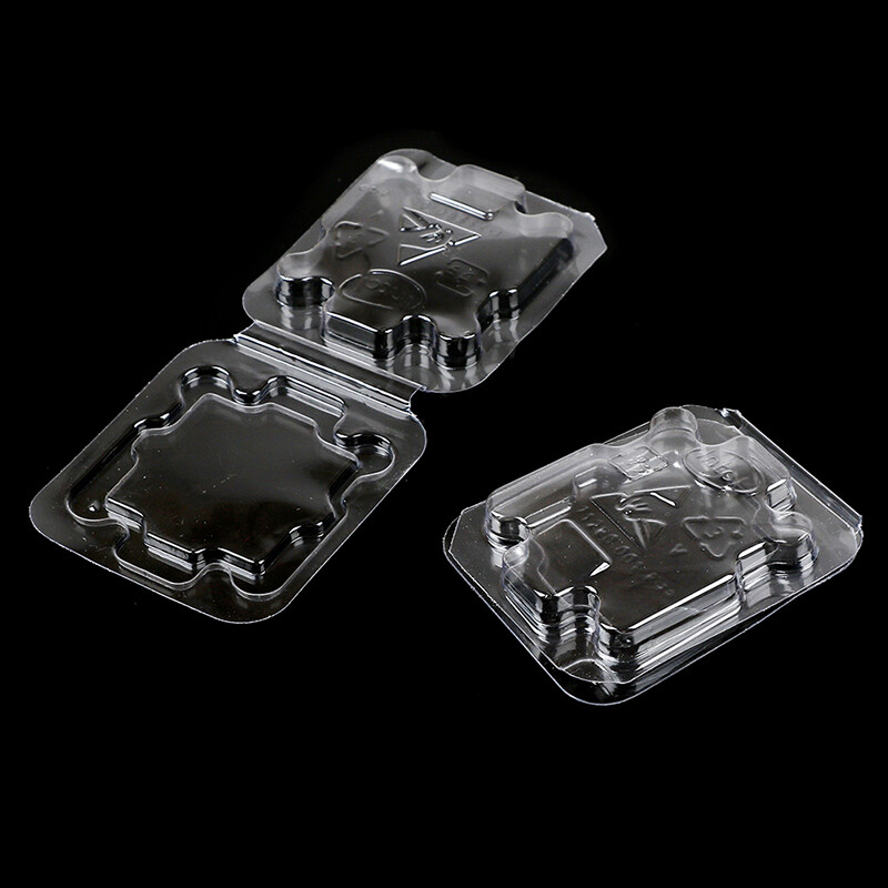 10Pcs cpu case holder tray box plastic protection for socket 775 1150 ...