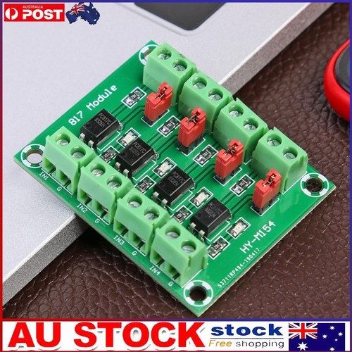 PC817 4 Channel Optical Coupler Isolation Board Voltage Control ...