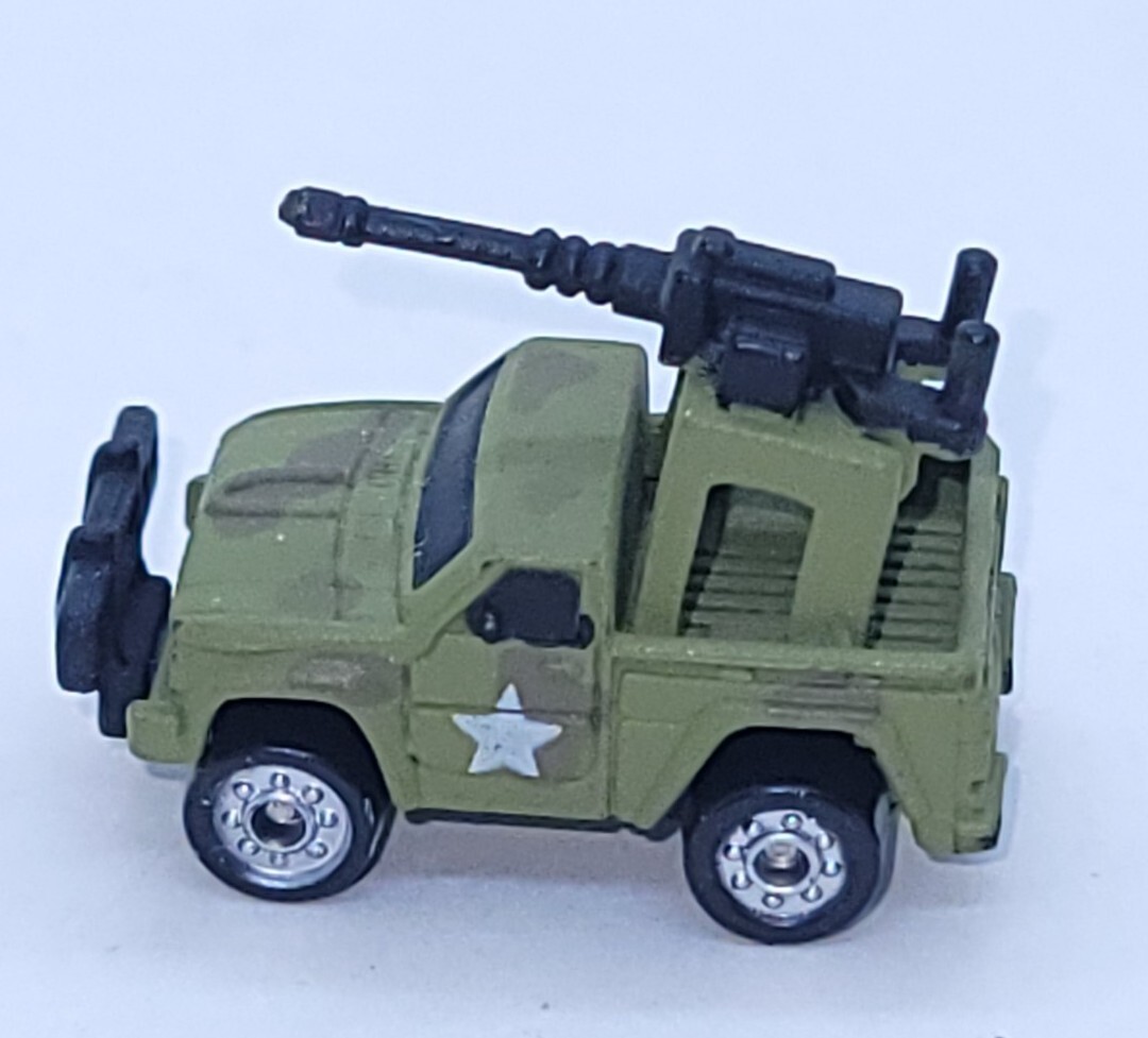 Micro Machines FUNRISE USMC army truck armour Vintage Galoob Military ...