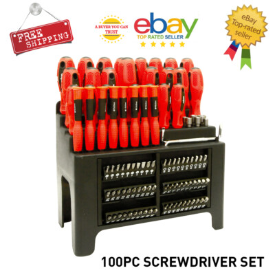 100pc Screwdriver Set Home DIY Tool Kit Repair Precision Hand Tools | eBay