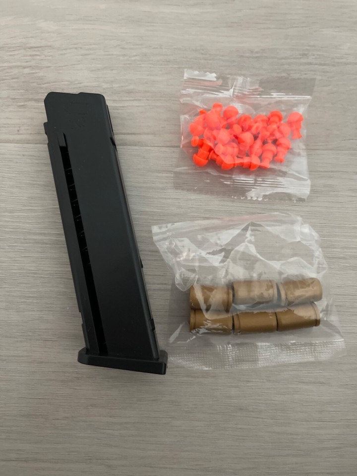 Cartridge Plastic Pellet Bullet Refill For Semi Auto Toy Guns 1911 ...