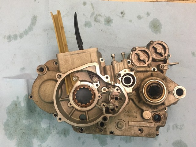 KTM520MXC Engine Case Left Side KTM 525 SX 400 250 Cases Crankcase ...