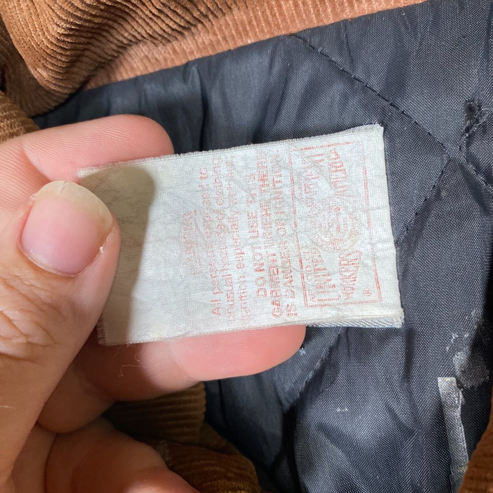 Vintage Carhartt C0186 Jacket Mens 46 Brown Duck Cloth Workwear ...