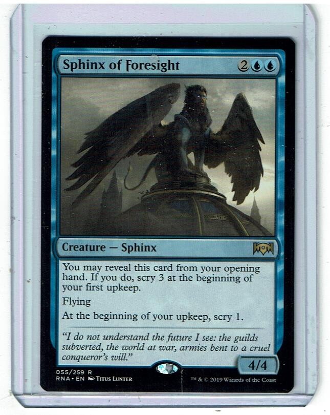 Sphinx of Foresight - Ravnica Allegiance - Magic the Gathering | eBay