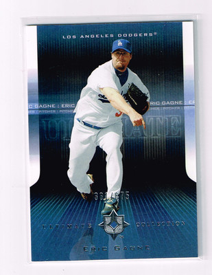 ERIC GAGNE 2004 ULTIMATE COLLECTION BASE CARD # /675 LOS ANGELES ...