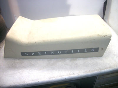 1965 Springfield 7 1/4 Suburban Garden Tractor Part : Hood-Fiberglass ...