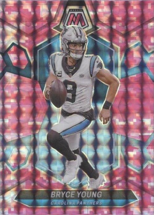 2024 Panini Mosaic - Bryce Young #29 Camo Pink Mosaic Prizm for sale ...