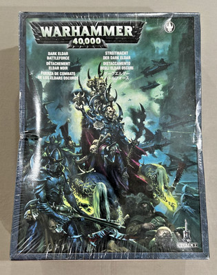 Warhammer 40k Dark Eldar Battleforce OOP Rare Drukhari New Sealed Games ...