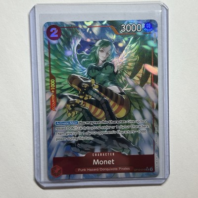 MONET - One Piece TCG OP10-016 - AA Alt Art Super Rare SR - Royal Blood ...