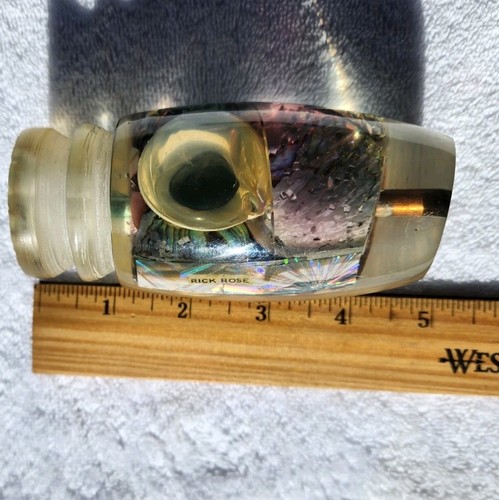 Early 80s Rick Rose Hawaiian Trolling Fishing Lure 5" Big Game ...