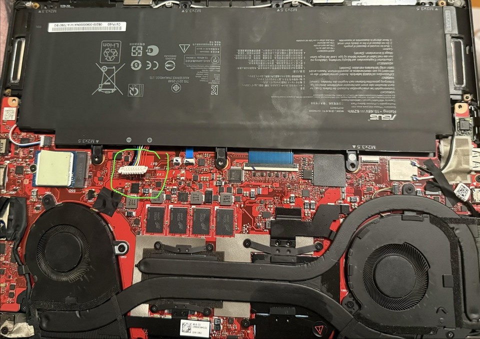 Asus ROG Flow X13 + XG Mobile RTX 3080 5900HS 16GB GV301Q Laptop Parts ...